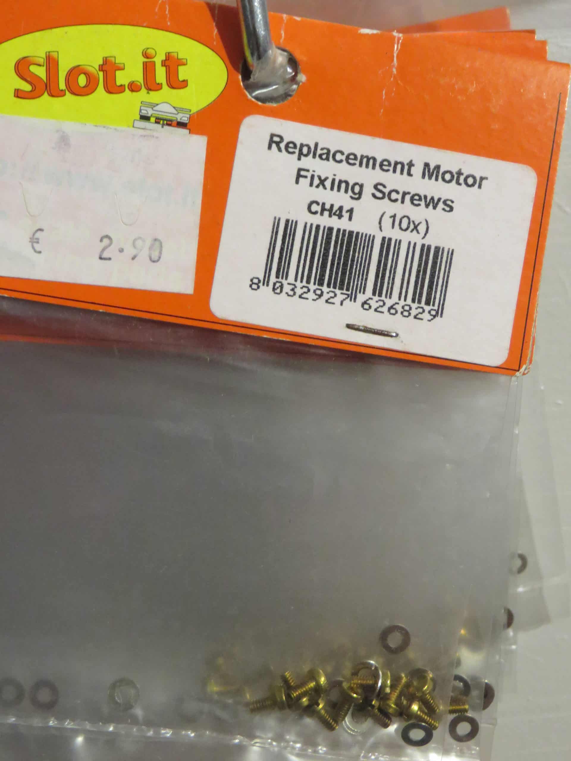 FIXING SCREWS FOR MOTOR | Slotcar Garage Belgium