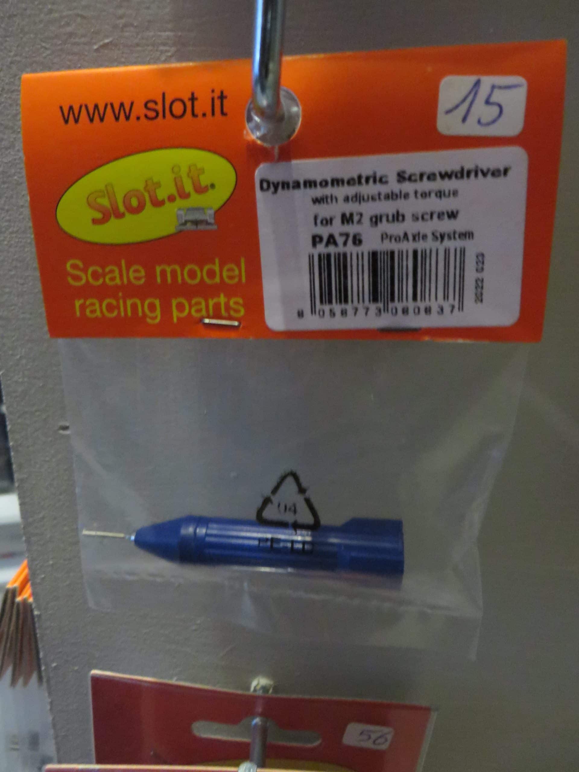 DYNAMOMETRIC SCREWDRIVER FOR M2 | Slotcar Garage Belgium