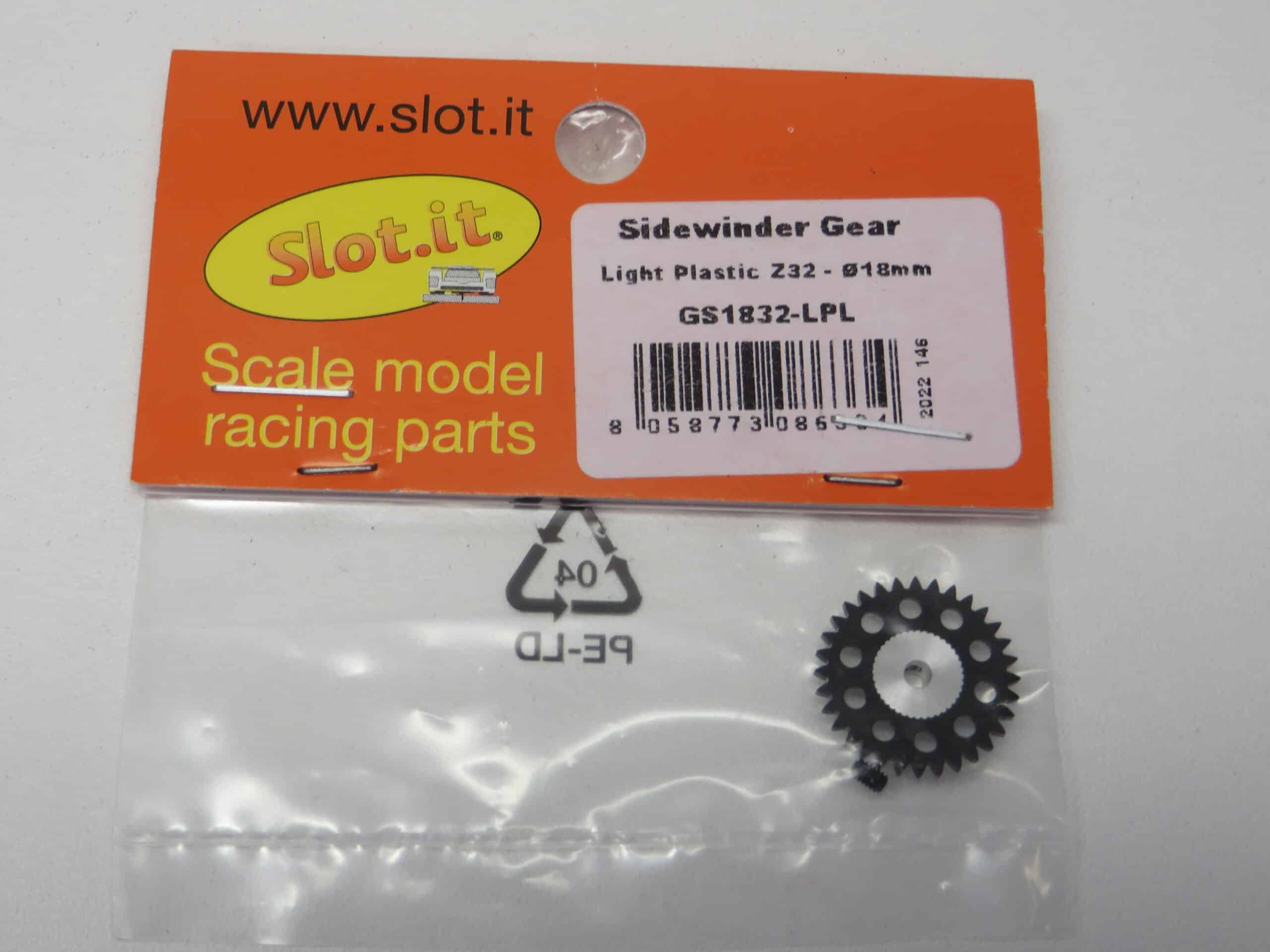 SIDEWINDER GEAR 32T | Slotcar Garage Belgium