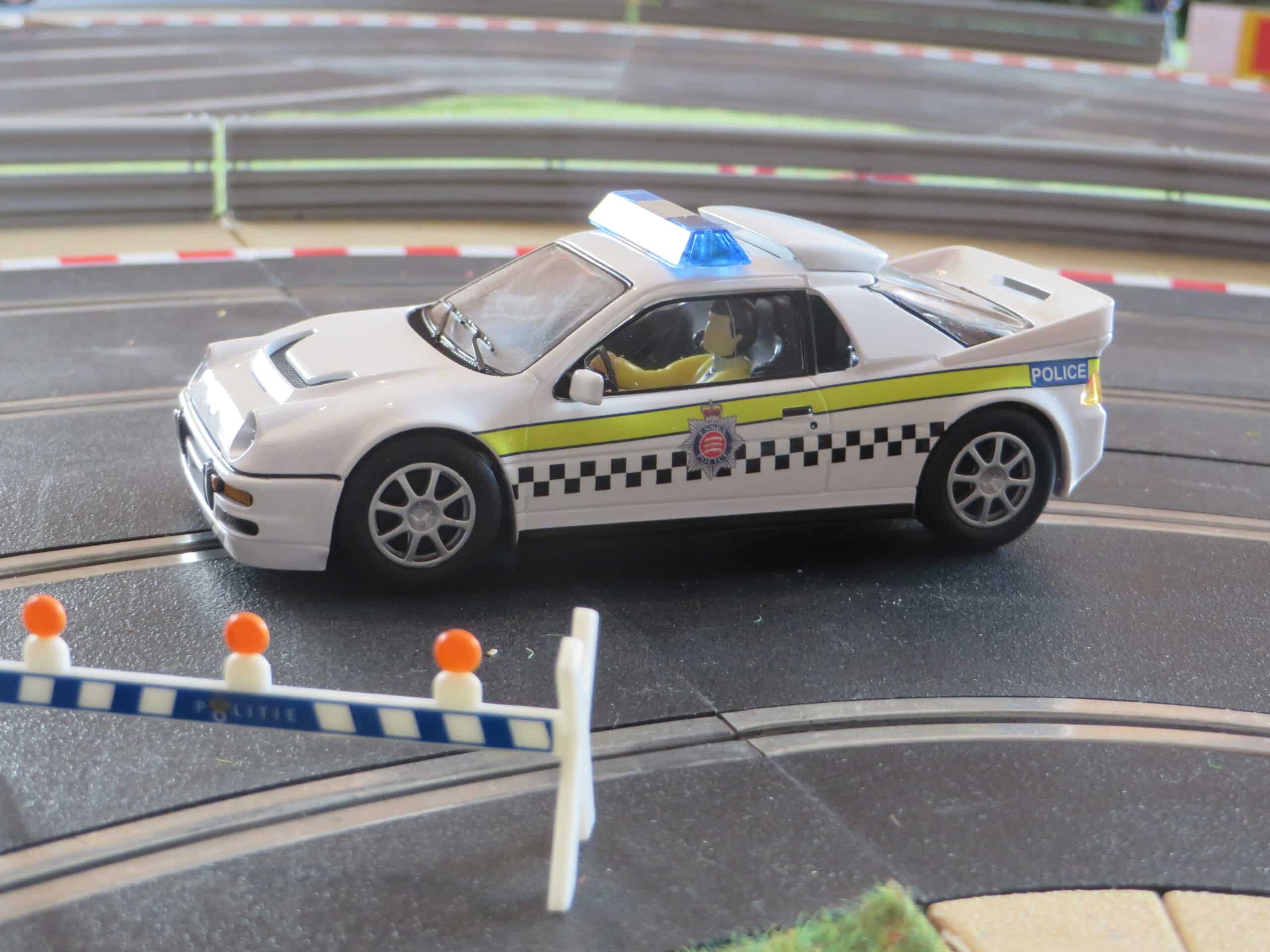 SCALEXTRIC FORD RS200 POLICE | Slotcar Garage Belgium