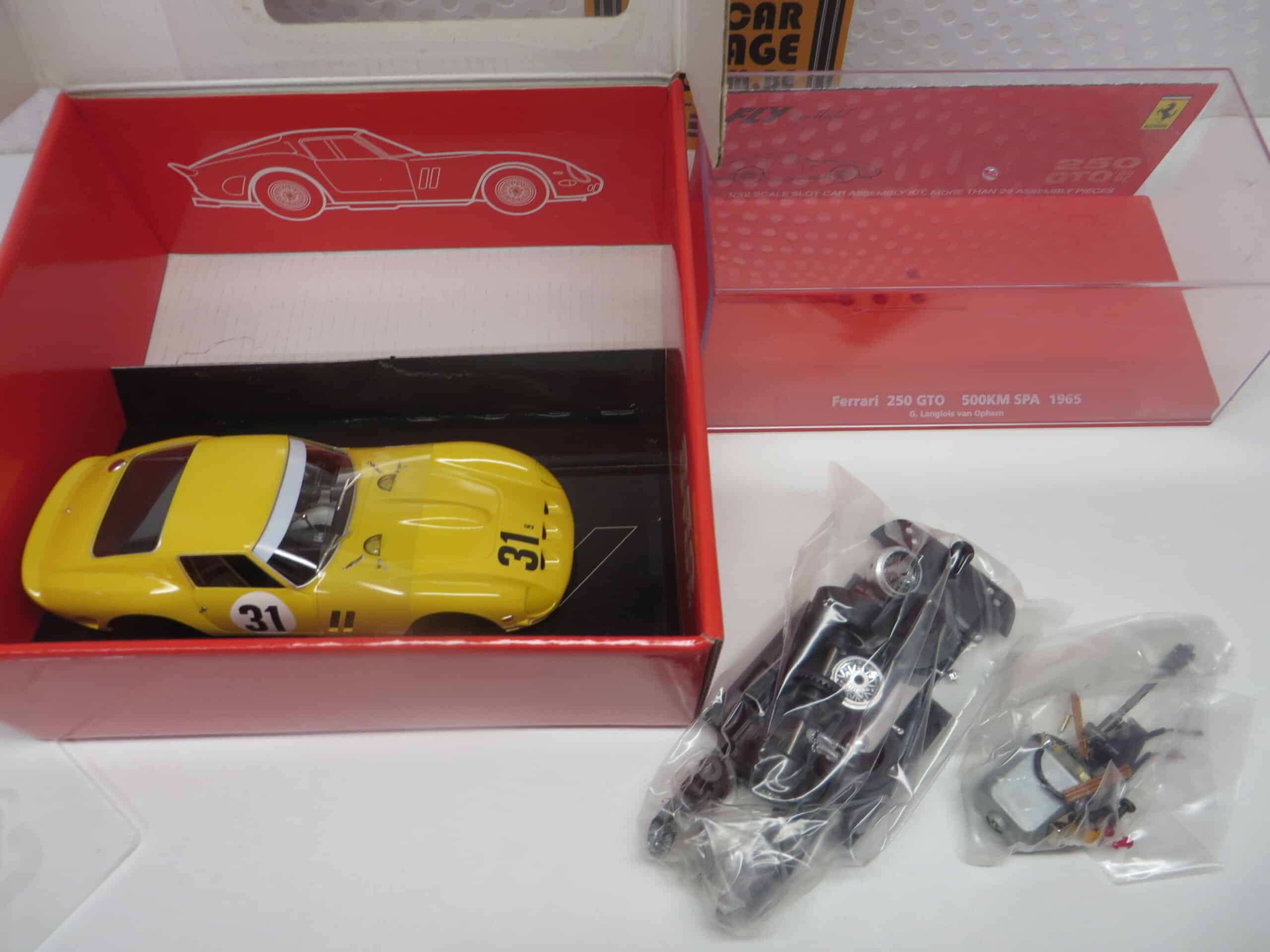 FLY FERRARI 250 GTO KIT | Slotcar Garage Belgium
