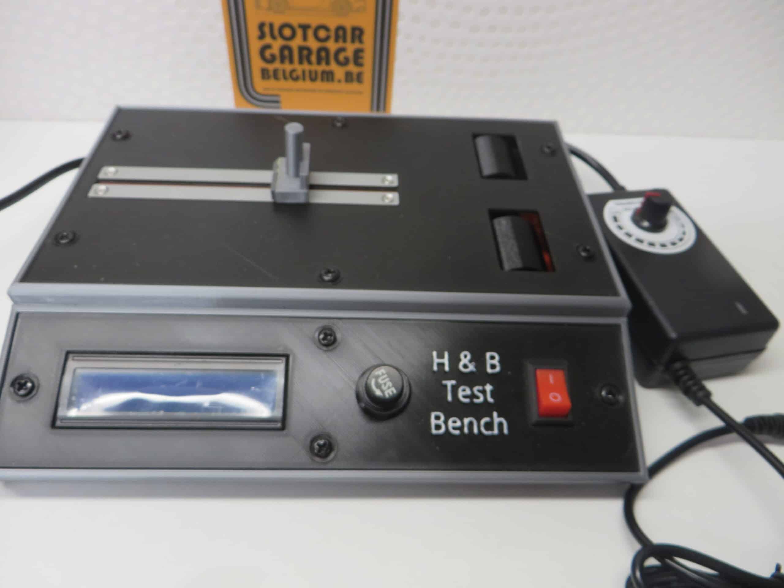 H&B TEST BENCH | Slotcar Garage Belgium