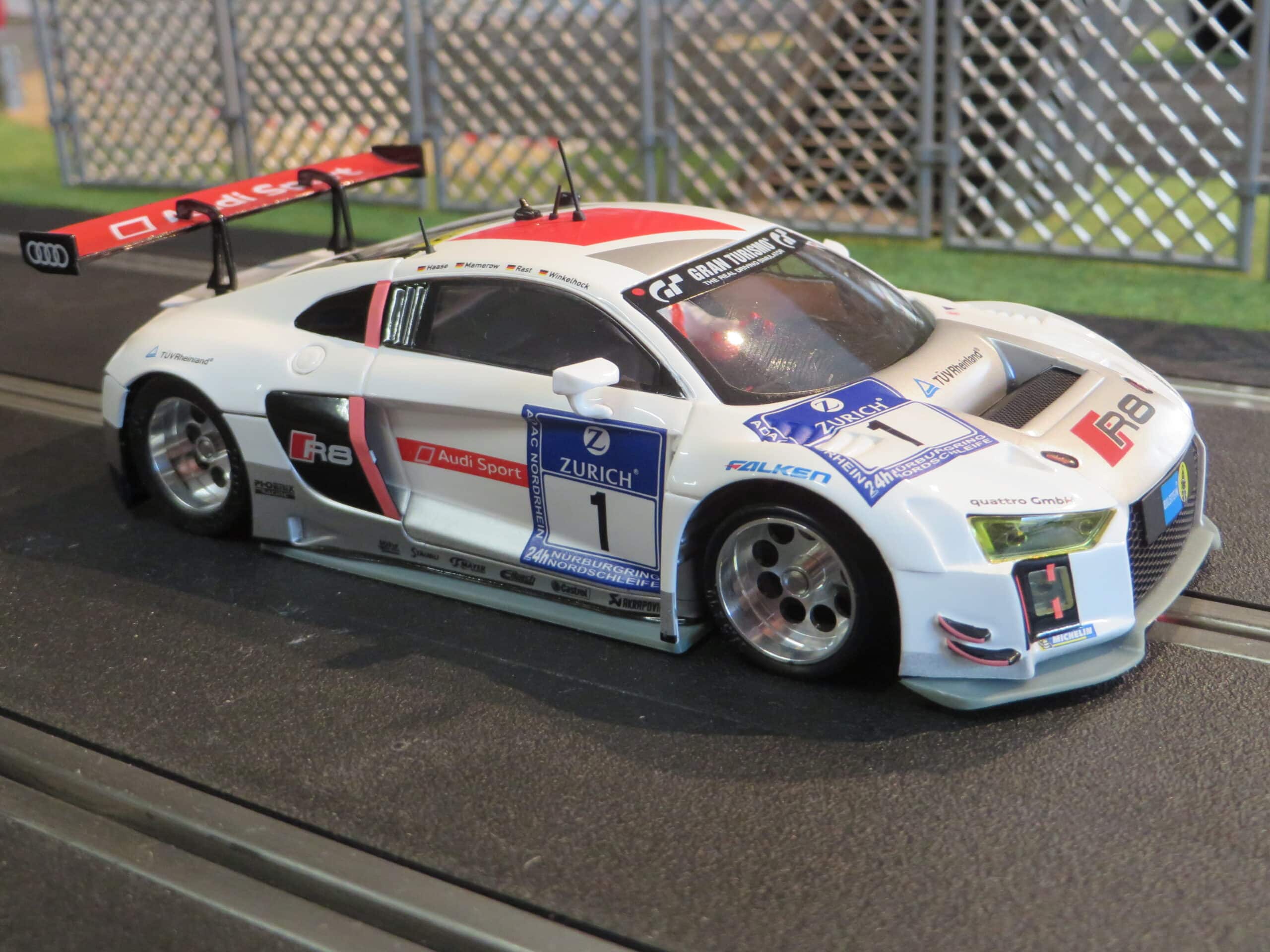 SCALEAUTO AUDI R8 LMS GT3 (RSseries) | Slotcar Garage Belgium