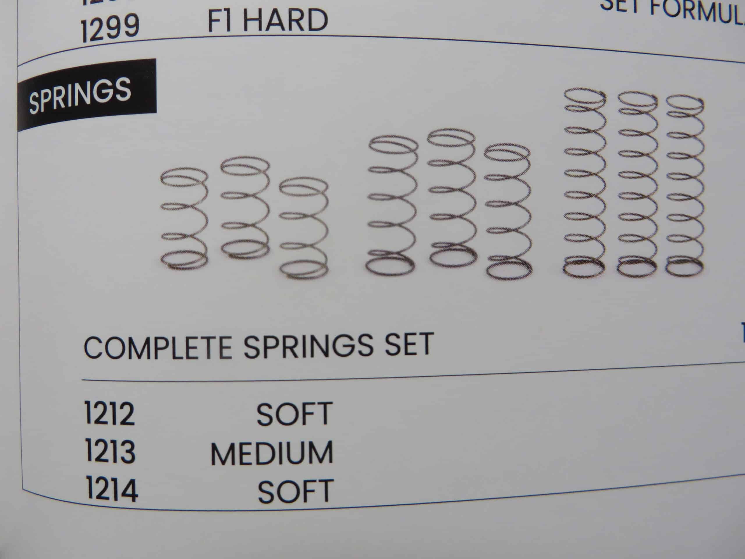 NSR SUSPENSION SPRINGS SOFT | Slotcar Garage Belgium