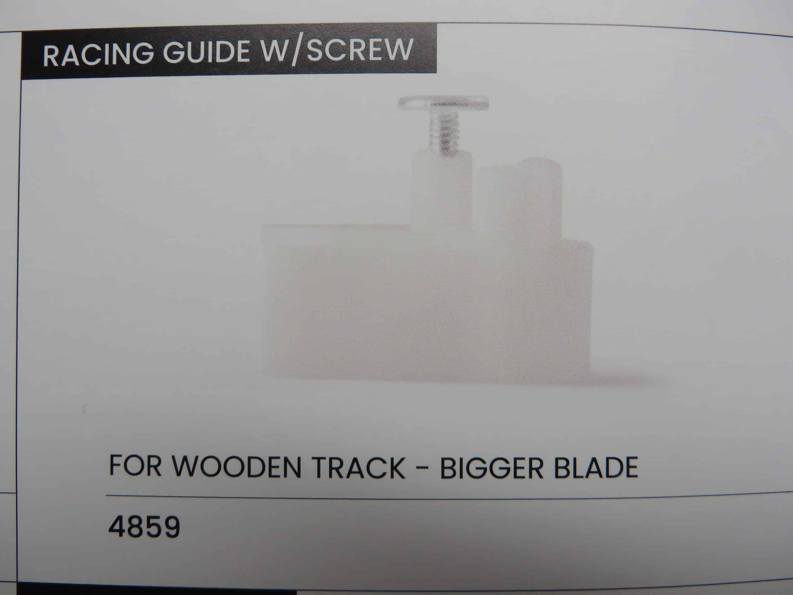 NSR PICKUP GUIDE wooden track | Slotcar Garage Belgium