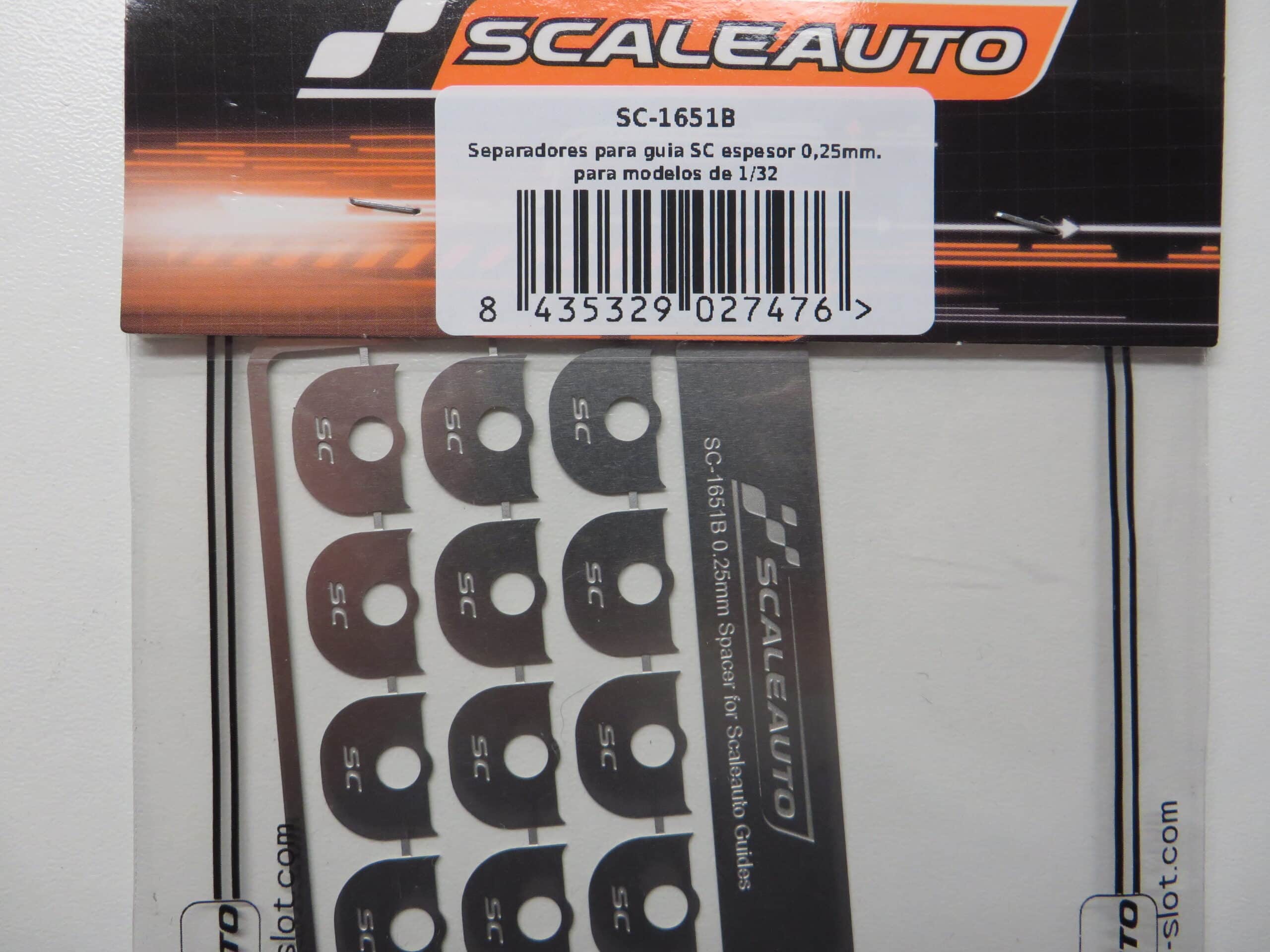 SCALEAUTO GUIDE SPACERS 0,25 MM | Slotcar Garage Belgium