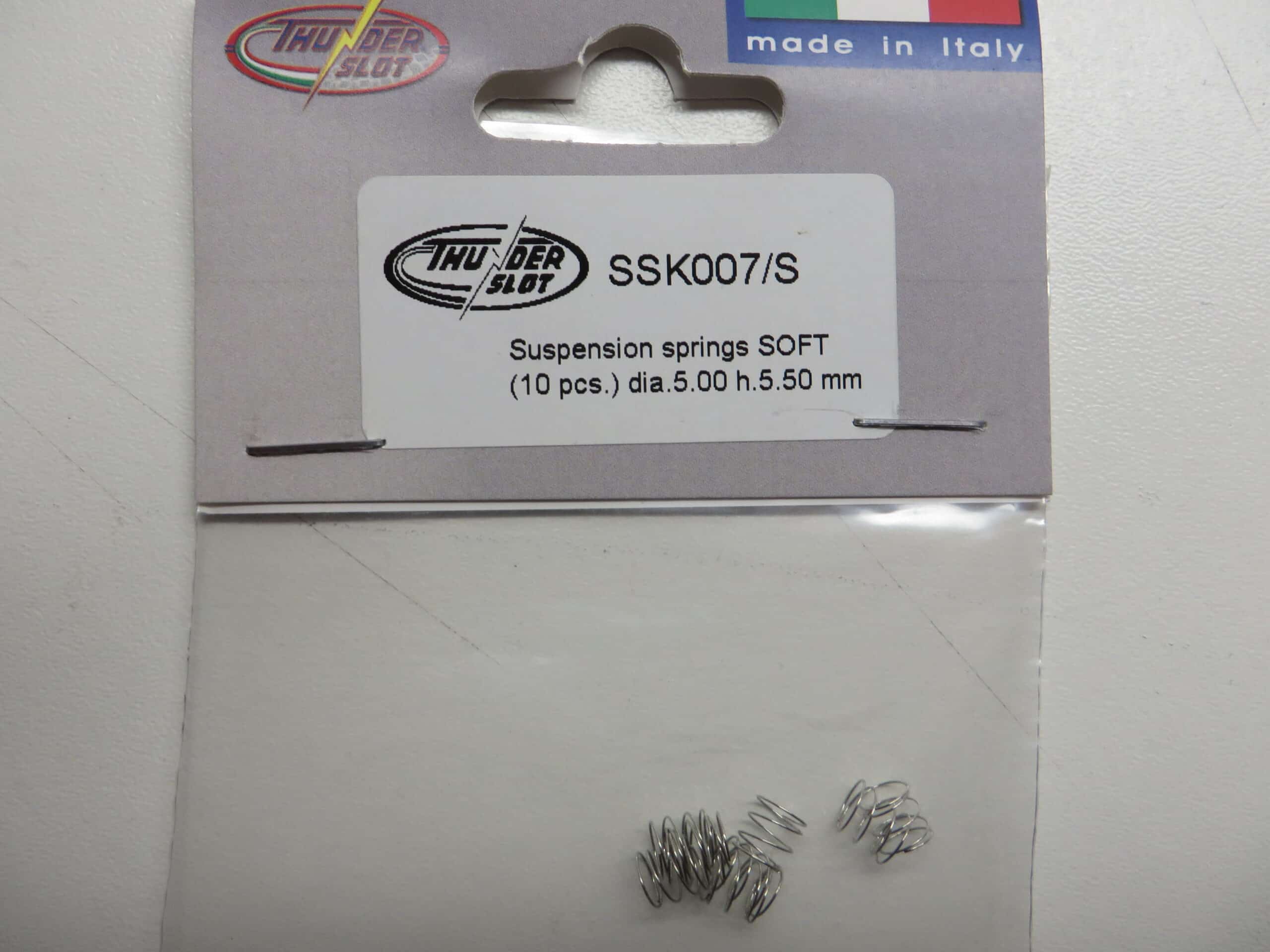 THUNDERSLOT SUSPENSIONSPRINGS SOFT | Slotcar Garage Belgium