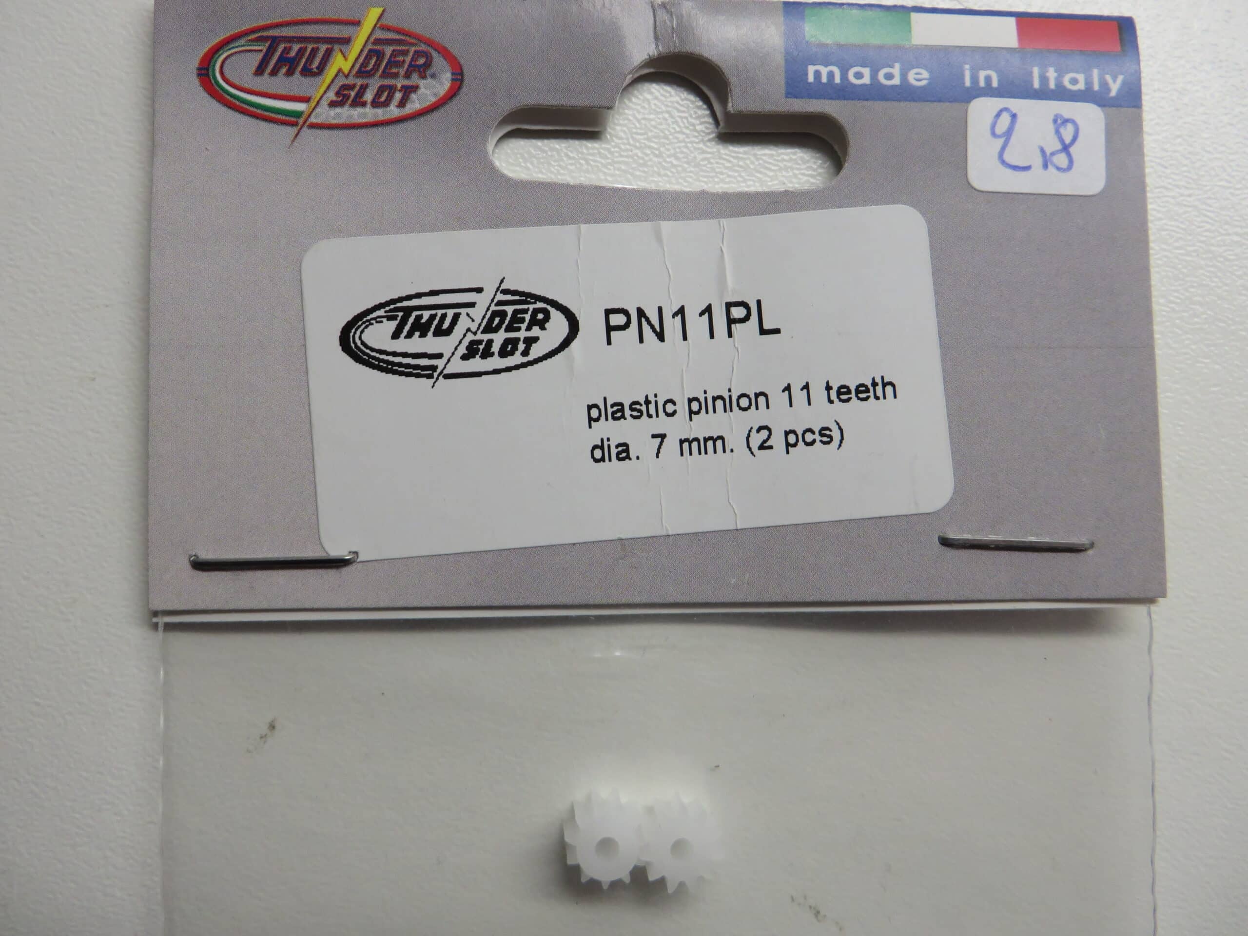 THUNDERSLOT PINION 7 MM 11 T | Slotcar Garage Belgium