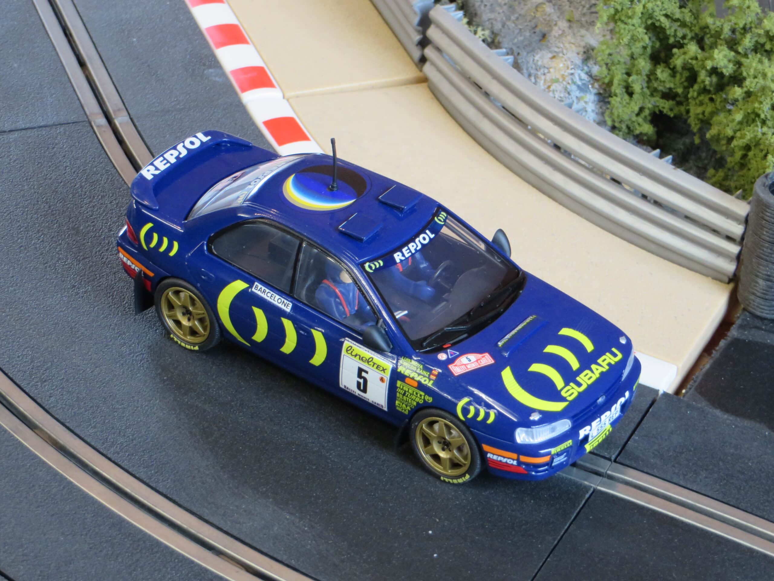 SCALEXTRIC SUBARU IMPREZA WRX | Slotcar Garage Belgium