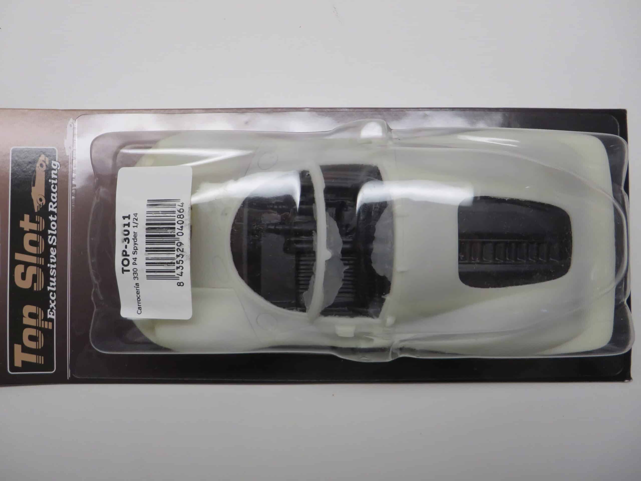 TOPSLOT 1/24 WHITE BODYKIT FERRARI 330 P4 | Slotcar Garage Belgium