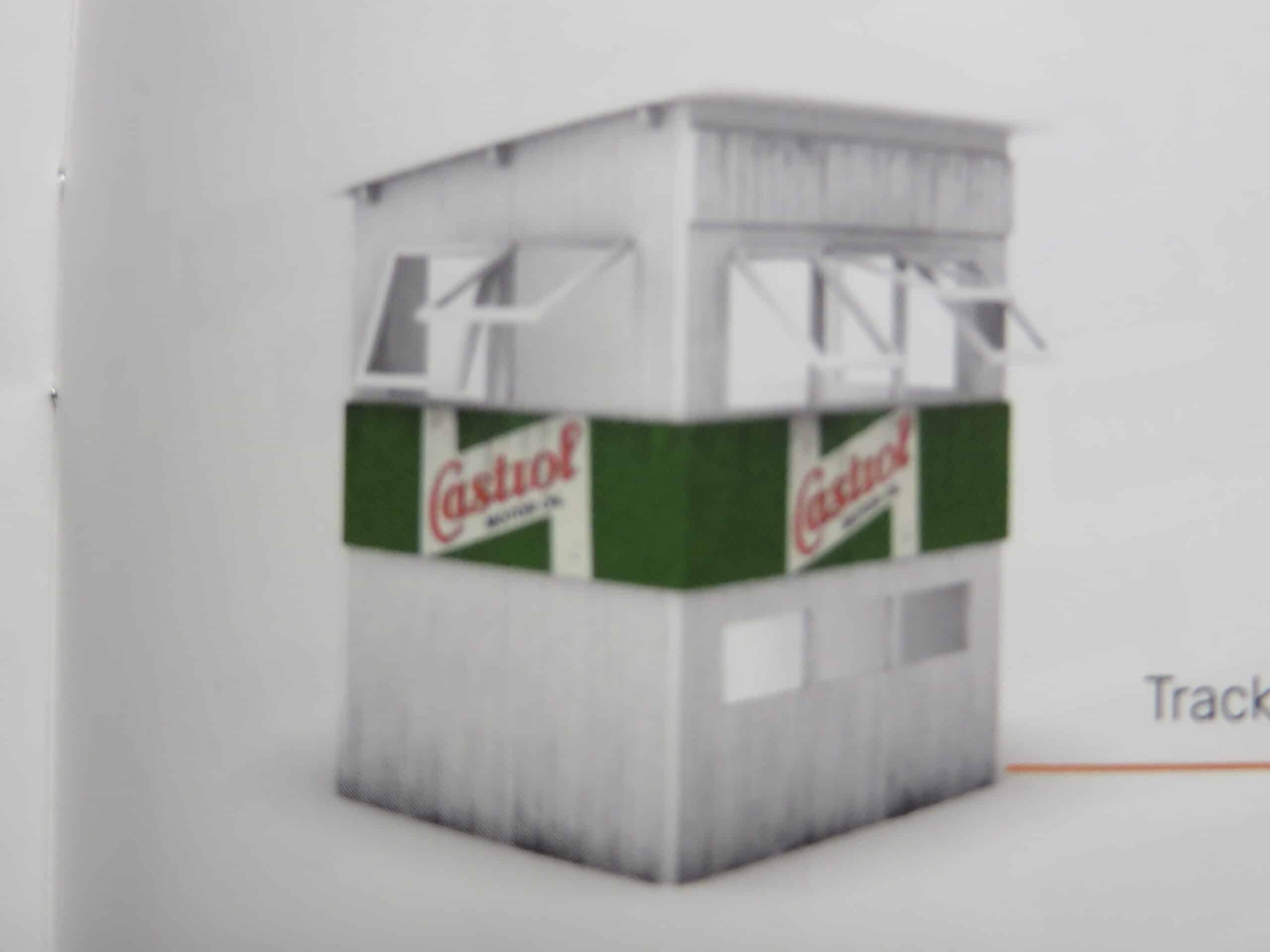 SCALEAUTO TRACKSIDE HOUSE CASTROL | Slotcar Garage Belgium