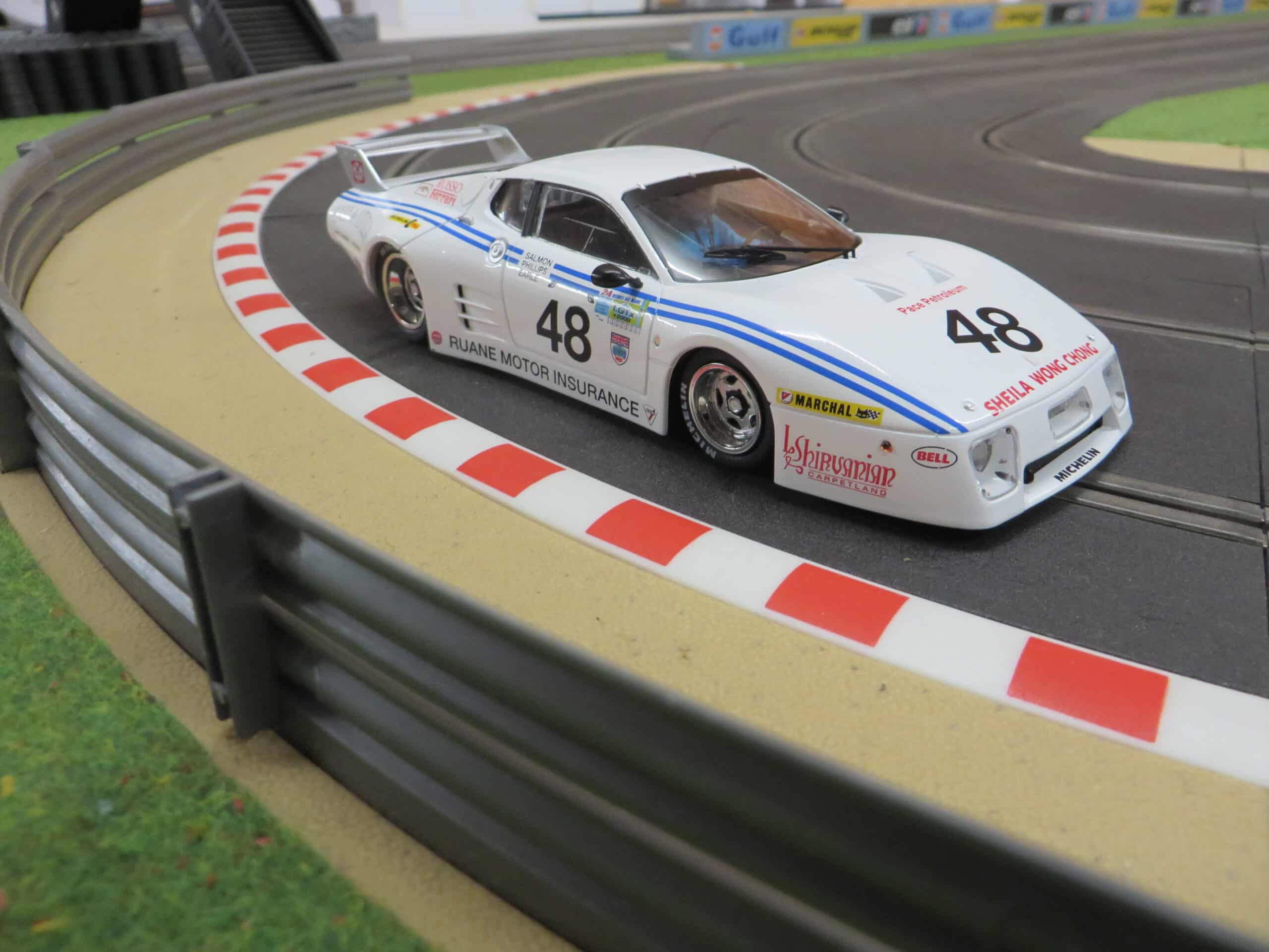 SIDEWAYS FERRARI 512 BB/LM | Slotcar Garage Belgium