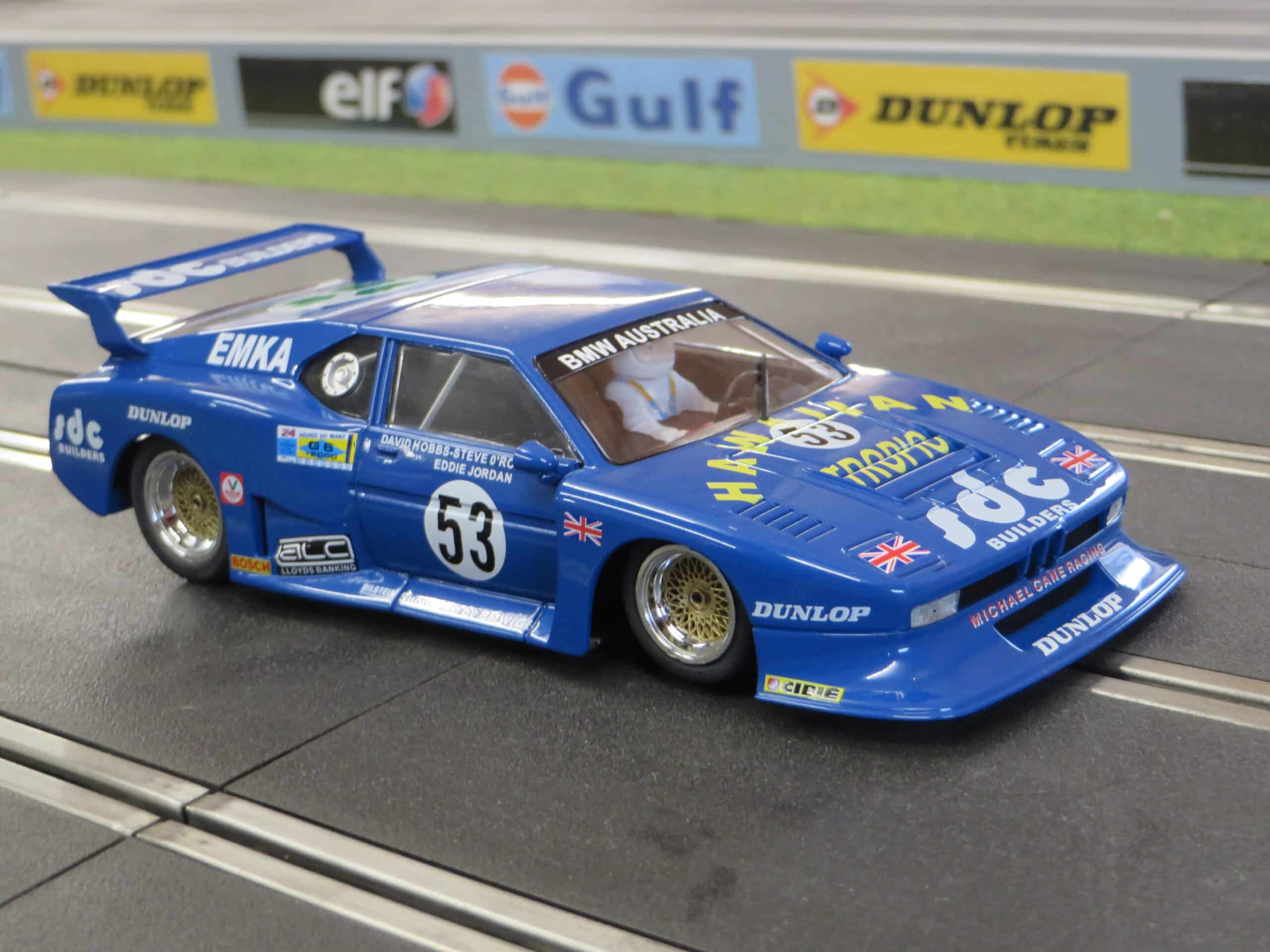 SIDEWAYS BMW M1 (group 5) | Slotcar Garage Belgium