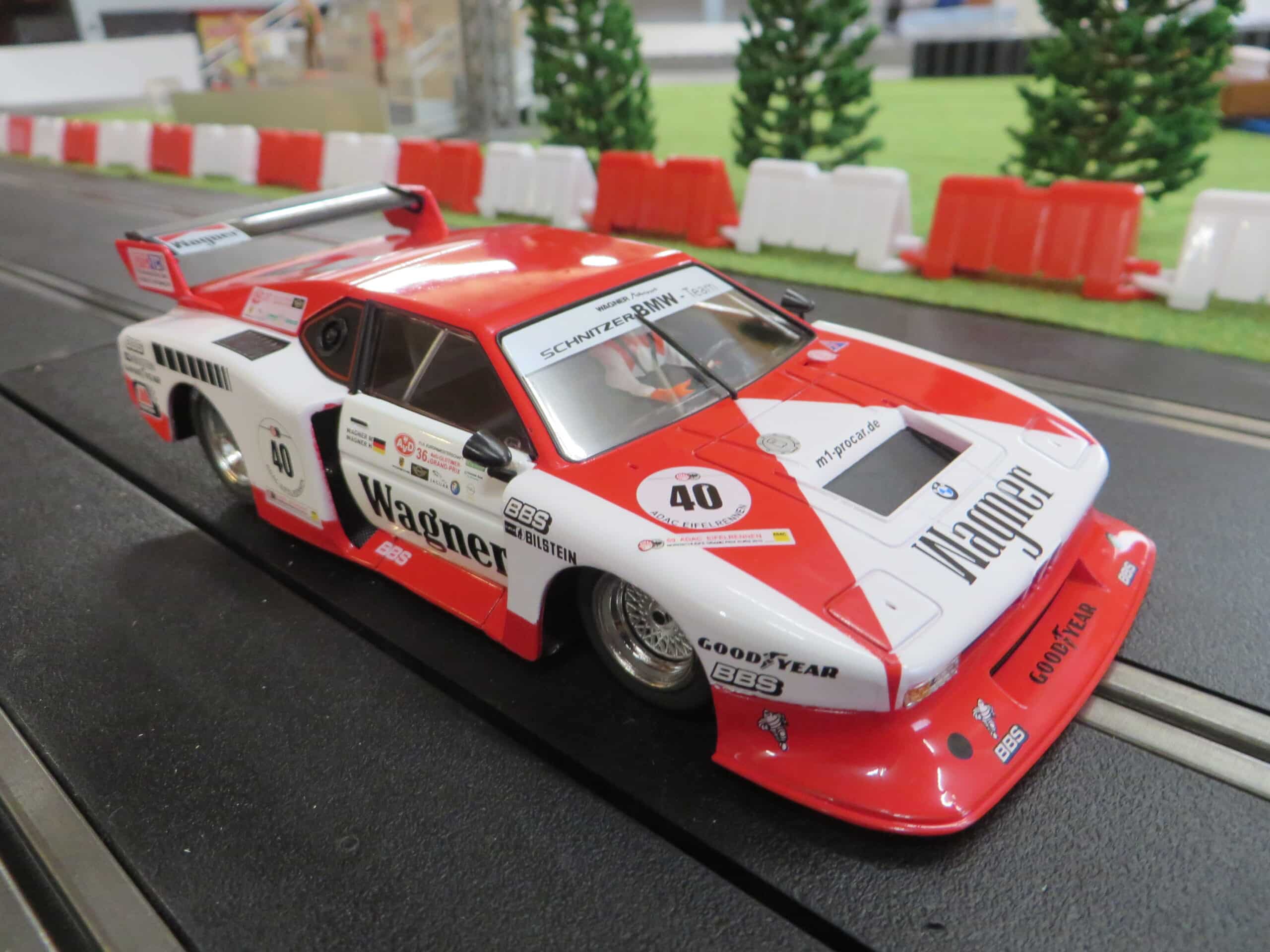 SIDEWAYS BMW M1 TURBO (group 5) | Slotcar Garage Belgium
