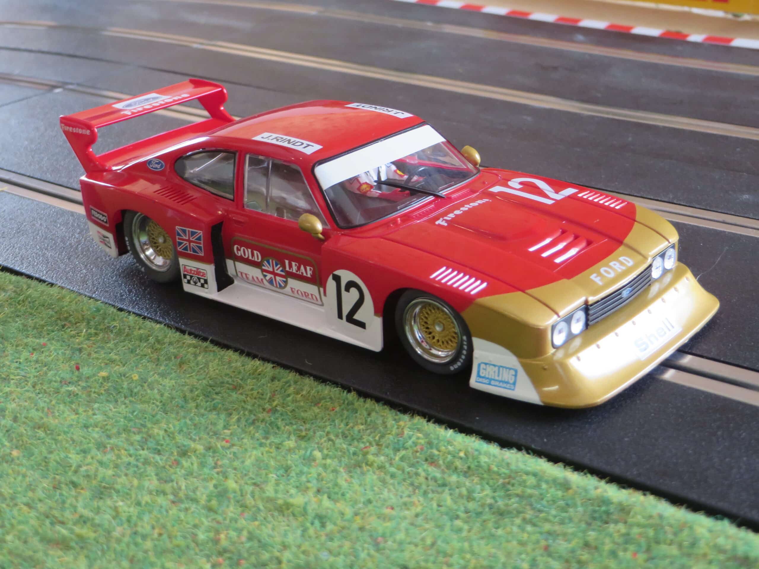 SIDEWAYS FORD CAPRI ZAKSPEED (group 5) | Slotcar Garage Belgium